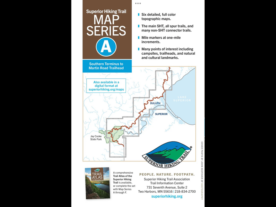 Superior Hiking Trail Map Series – Northern Goods