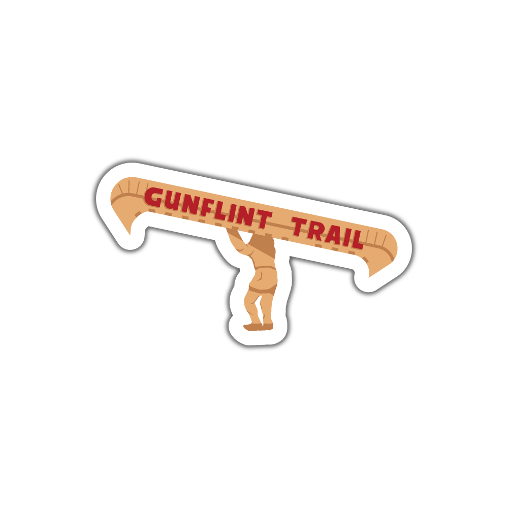 Gunflint Trail Canoe Sticker – Northern Goods