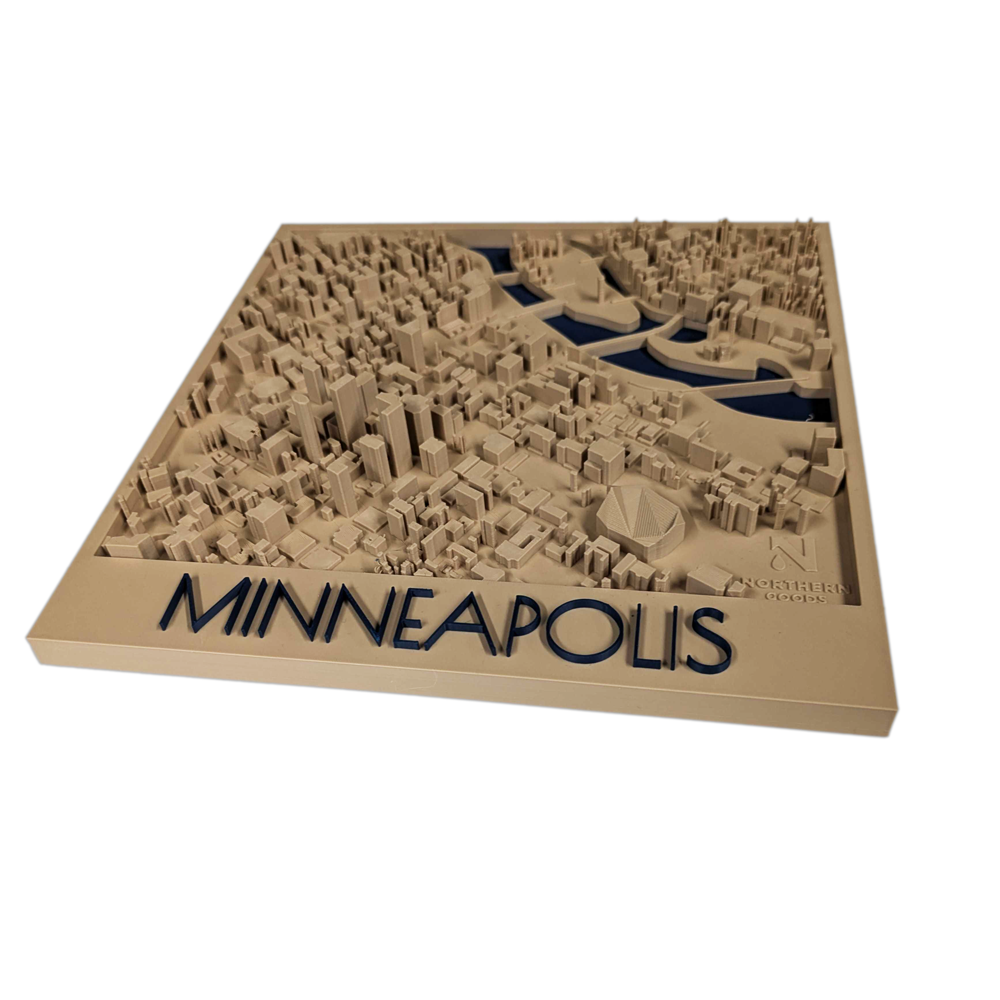 Minneapolis 3D Map – Northern Goods